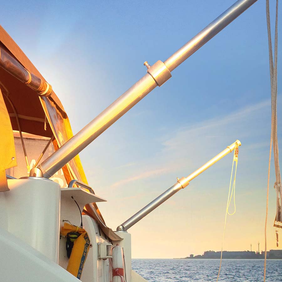 MANUAL DAVIT G 141 - G 142 DELTA - Manual Cranes | Besenzoni